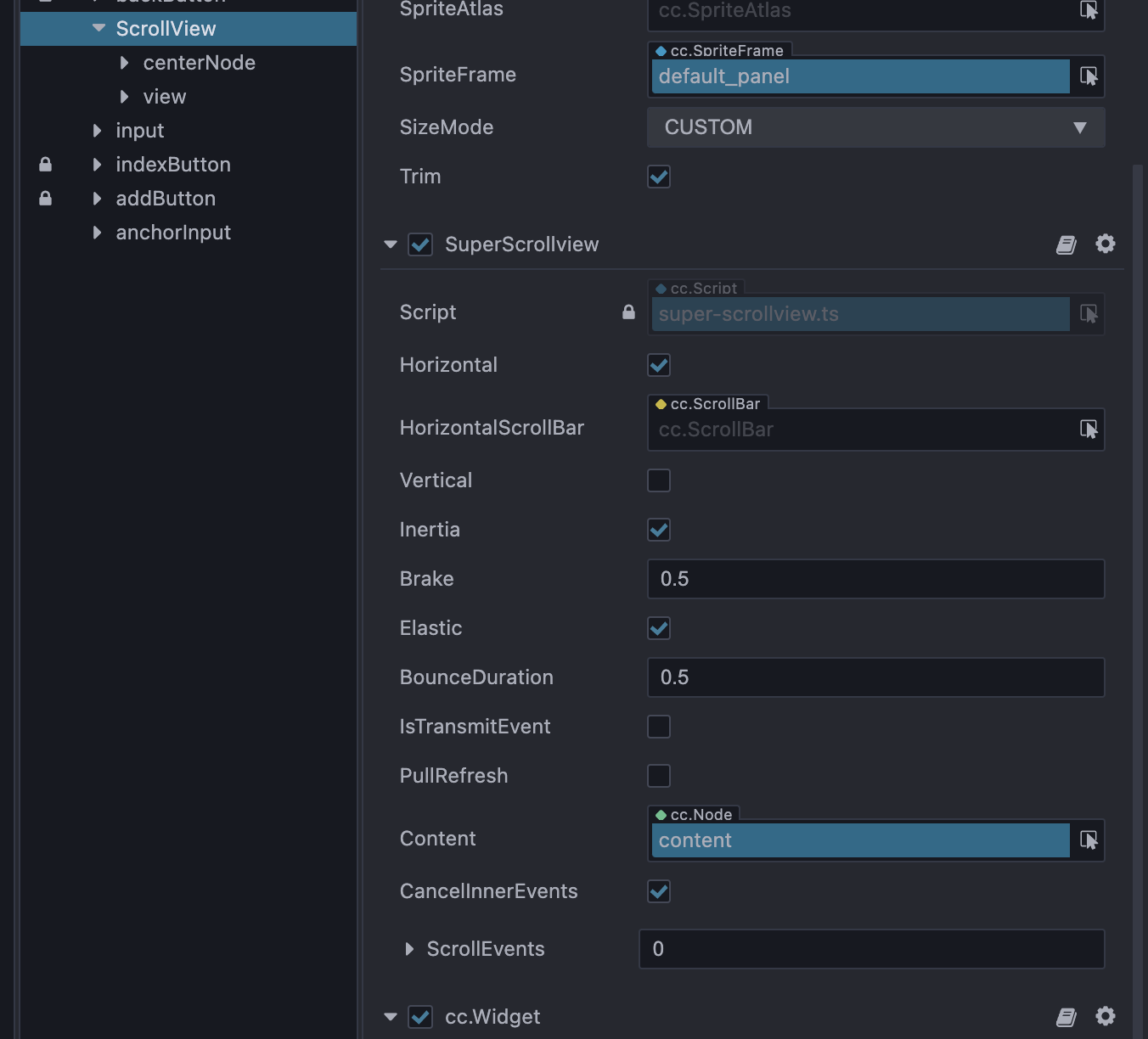 super-scrollview | Cocos Store