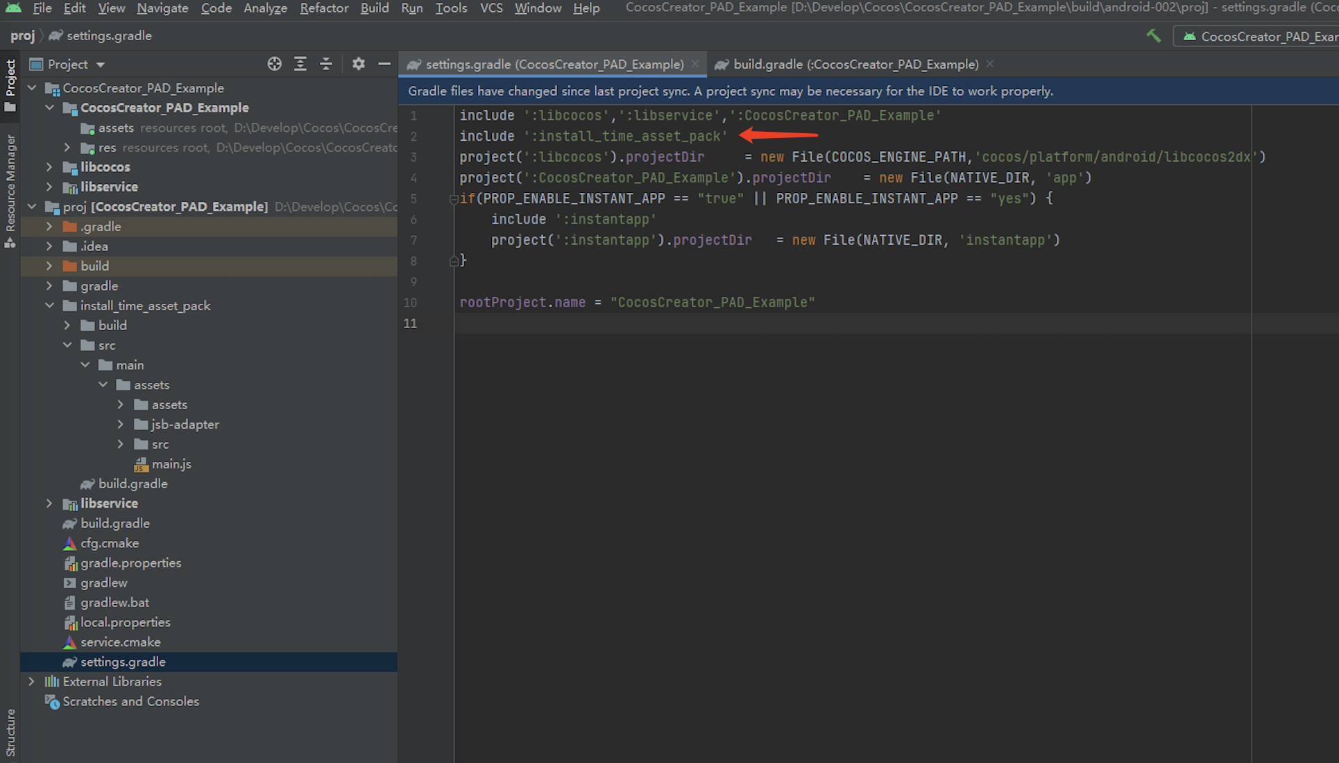 Google Play Asset Delivery Example | Cocos Store