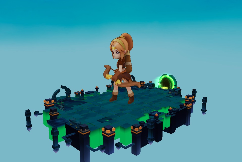 幽灵射手——小丽3D模型 | Cocos Store