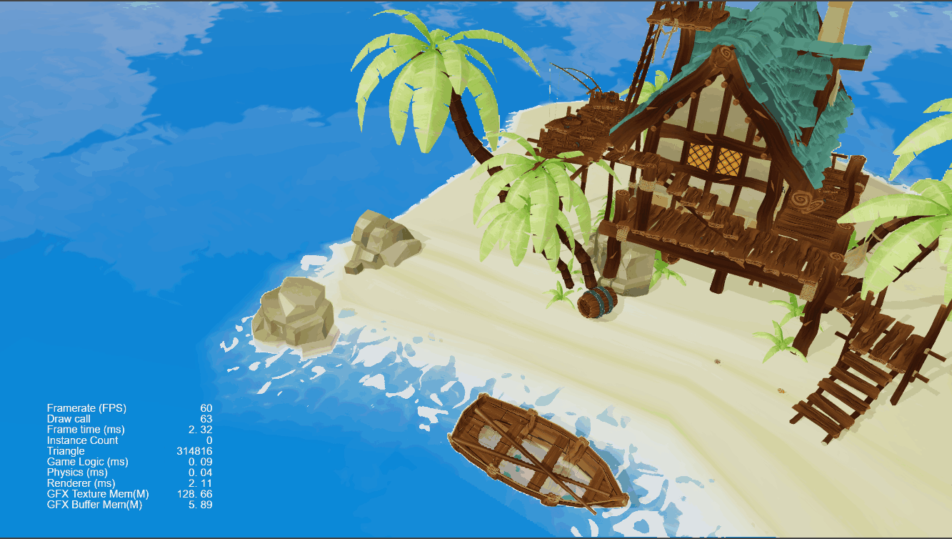 【教学版】高级卡通风格水面渲染效果 Cocos Store