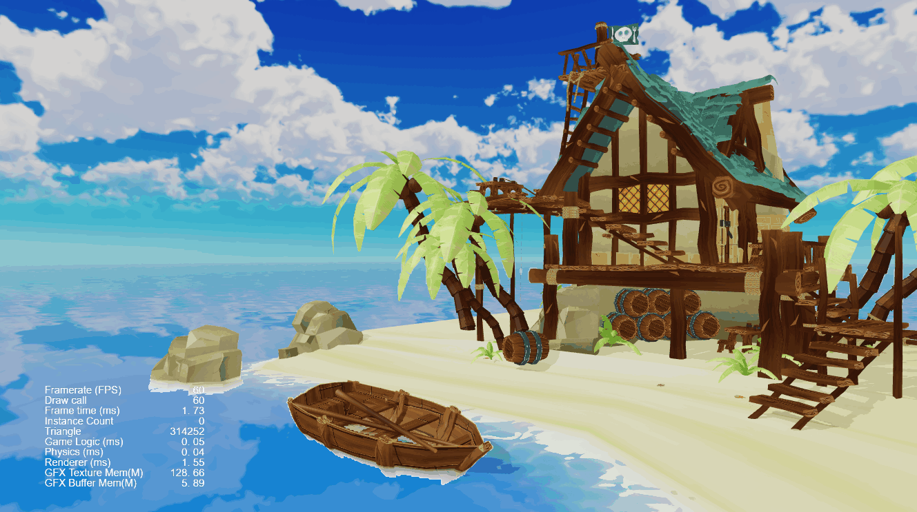 【教学版】高级卡通风格水面渲染效果 | Cocos Store